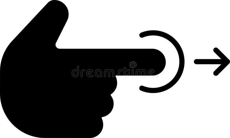 Dynamic Moving Arrow Symbol Isolated on Transparent Background. Speed ...