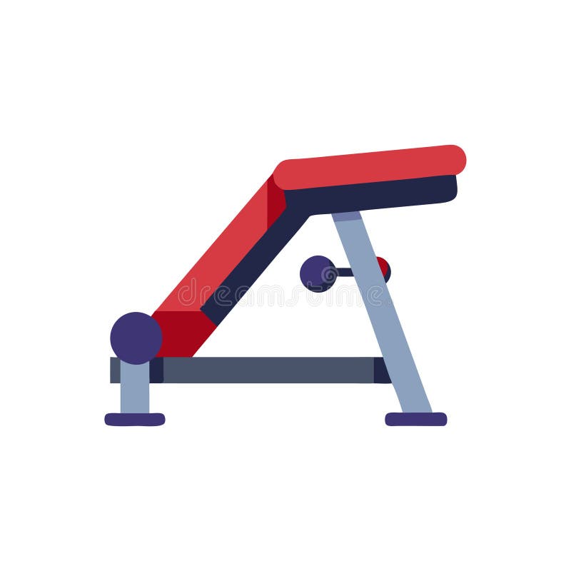 Dynamic Multi-Angle Training Bench Icon Stock Image - Illustration of ...