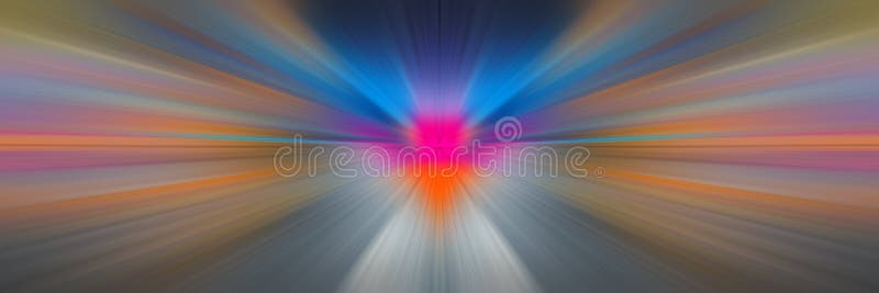 Dynamic multicolor beams. stock image. Image of beams - 214316883