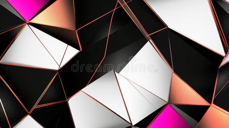 Dynamic Multicolor Geometric Background Sharp Lines Polygons and Modern ...