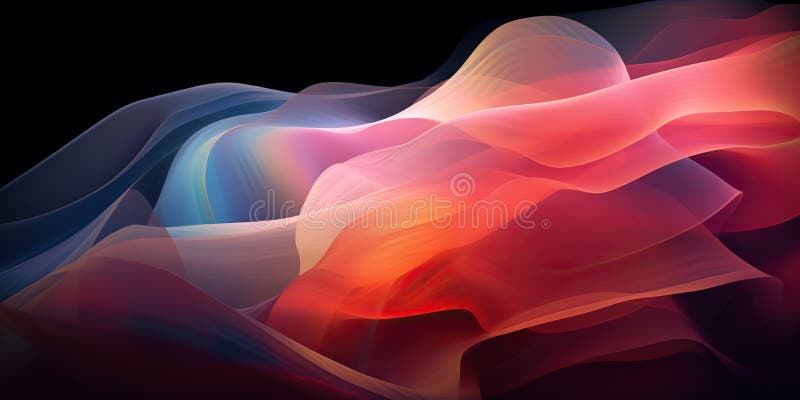 A Dynamic, Multilayered Composition of Translucent Shapes and Gradients ...