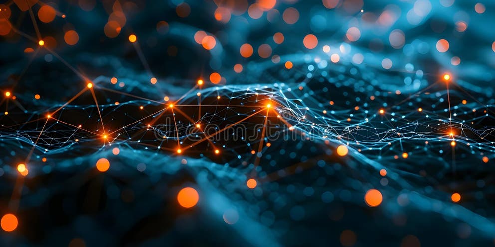 A Dynamic Multimedia Backdrop Featuring an Array of Interconnected ...