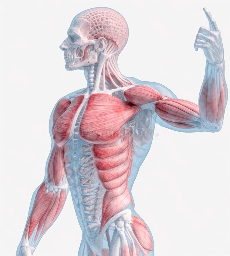 Dynamic Muscles: a Visual Journey through Human Anatomy Stock ...
