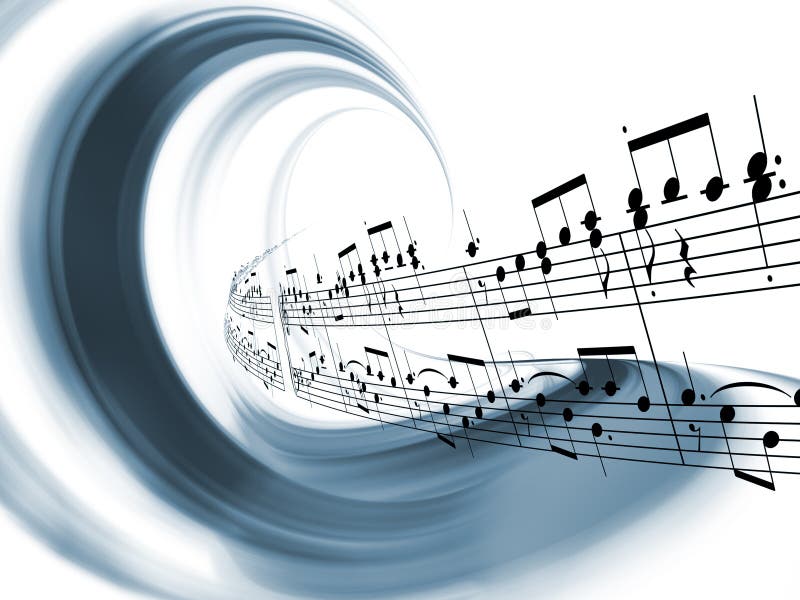 Dynamic Music Abstract stock illustration. Illustration of design ...