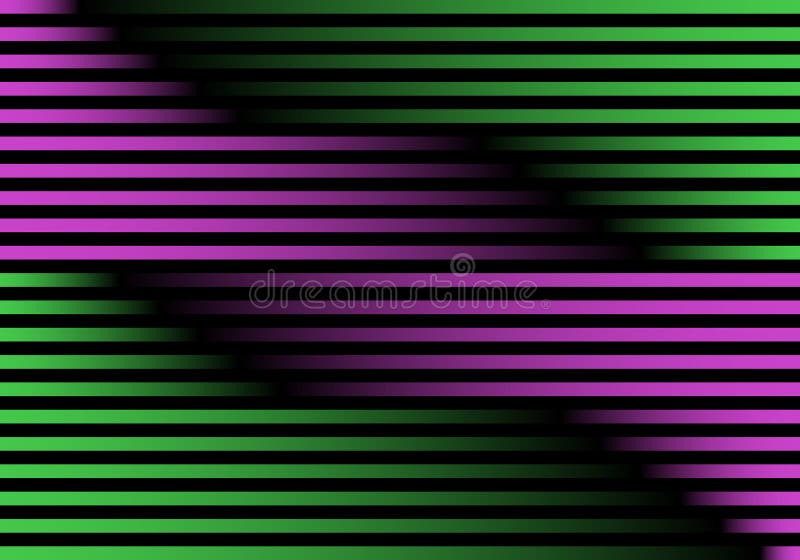 Dynamic Neon Background with Stripes. Vector Banner with Gradient Stock ...