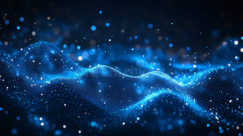 A Dynamic Network of Connected Points Creates an Abstract Digital ...