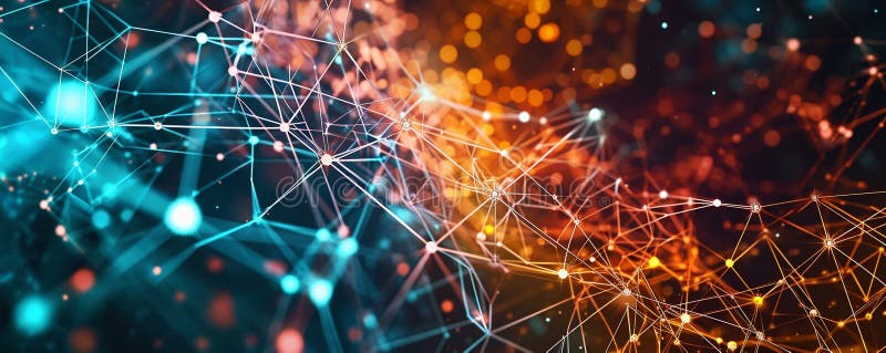 Dynamic Network Connections with Abstract Digital Nodes. Generative Ai ...