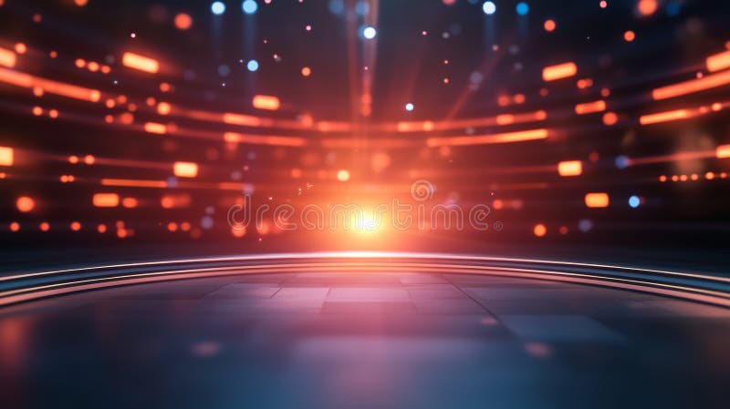 Dynamic News Background with Realistic Lighting and Natural Flair Stock ...