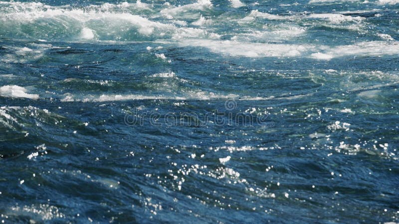 A Dynamic Ocean Surface Creates Beautiful Wave Patterns and Frothy ...