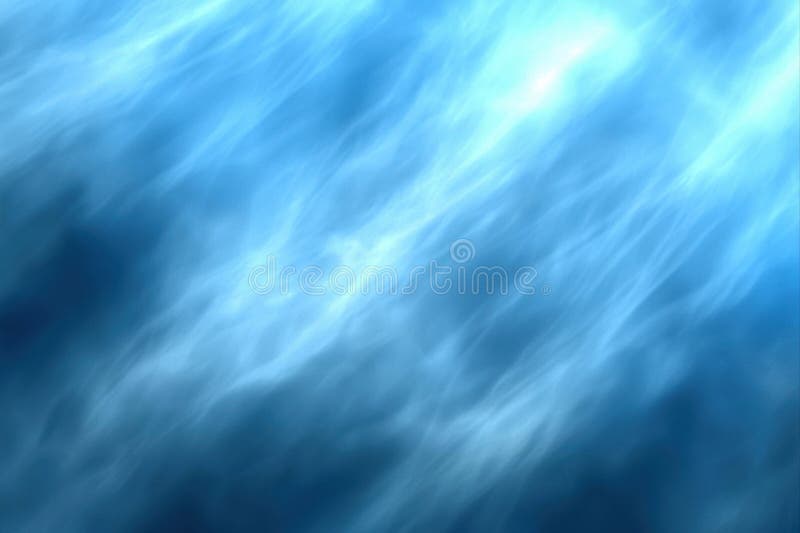 Dynamic Ocean Waves Underwater Abstract Art Fluid Environment Top-down ...