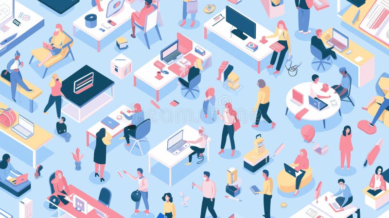 Dynamic Office Environment: an Isometric View of Productivity Stock ...