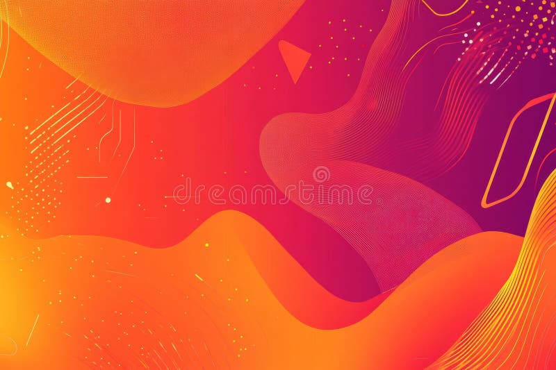 A Dynamic Orange and Red Abstract Background with Fiery Textures, Sharp ...
