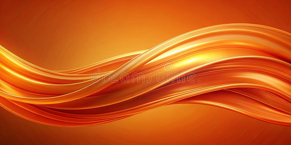Dynamic Orange Wave Banner Design for Modern Websites a Striking Header ...