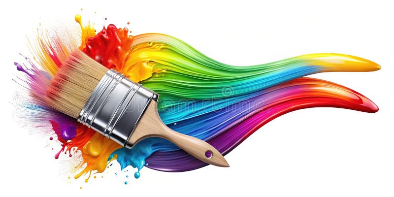 Bold Abstract Paintbrush Logo Design a Modern Creative Solution for ...