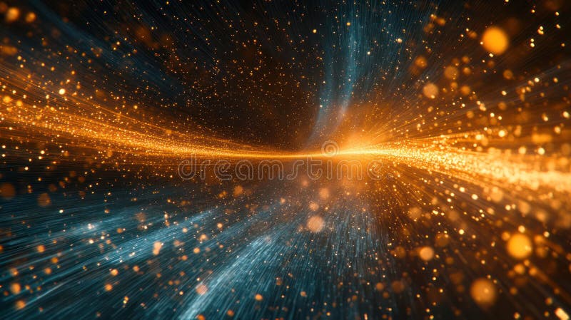 Dynamic Particle Trails: a Vibrant Display of Motion and Energy ...