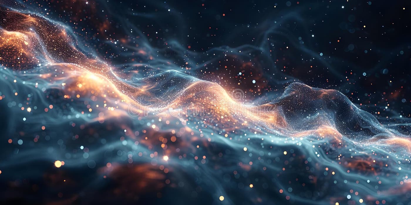 Particle Visualization Stock Illustrations – 28,510 Particle ...