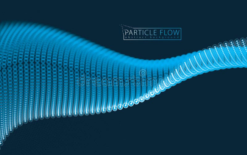 Dynamic Particles Sound Wave Flowing Over Dark. Blurred Lights V Stock ... Dynamic Particles Sound Wave Flowing Over Dark. Blurred Lights V Stock ...