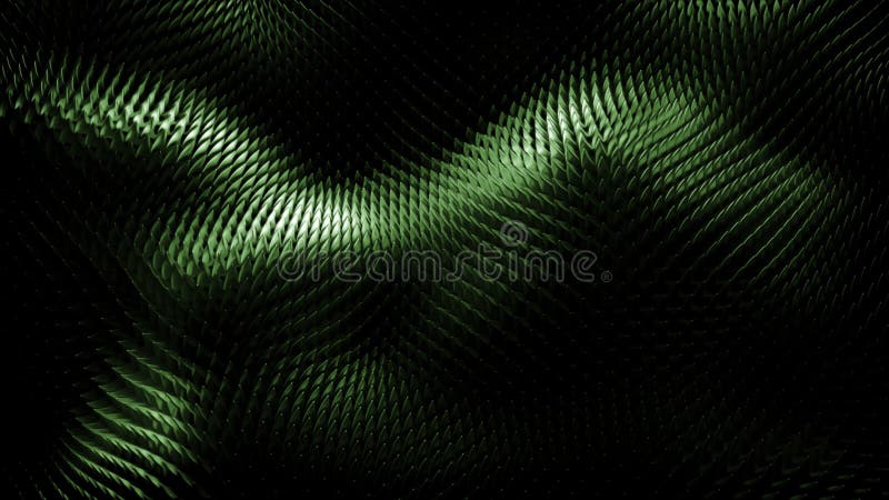 Dynamic Particles Waves Flowing Over Dark. Design. Connection Structure ...