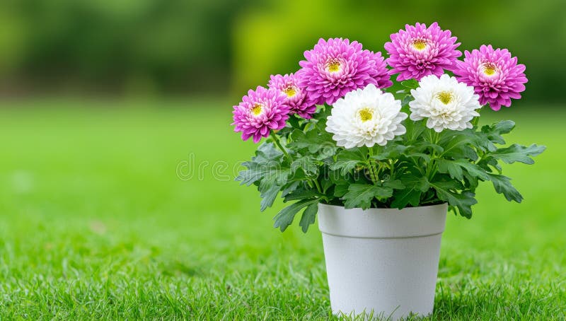 A Dynamic Pattern of Flowers in Full Bloom, Bursting with Various ...