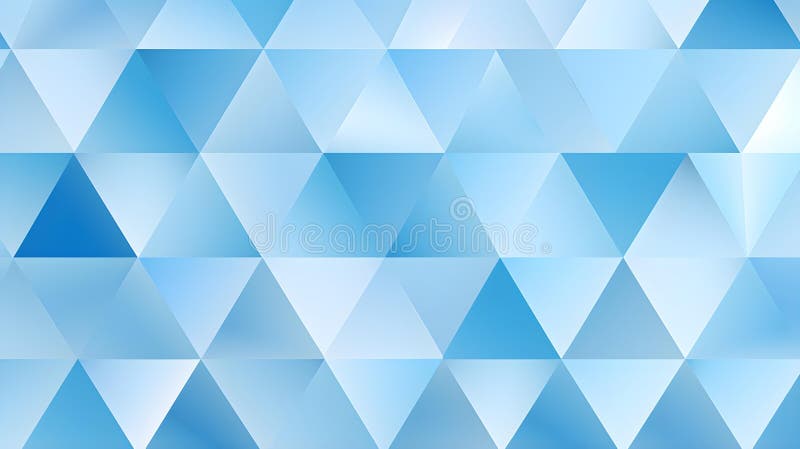 Dynamic Pattern of Light Blue Triangles. Futuristic Wallpaper Stock ...