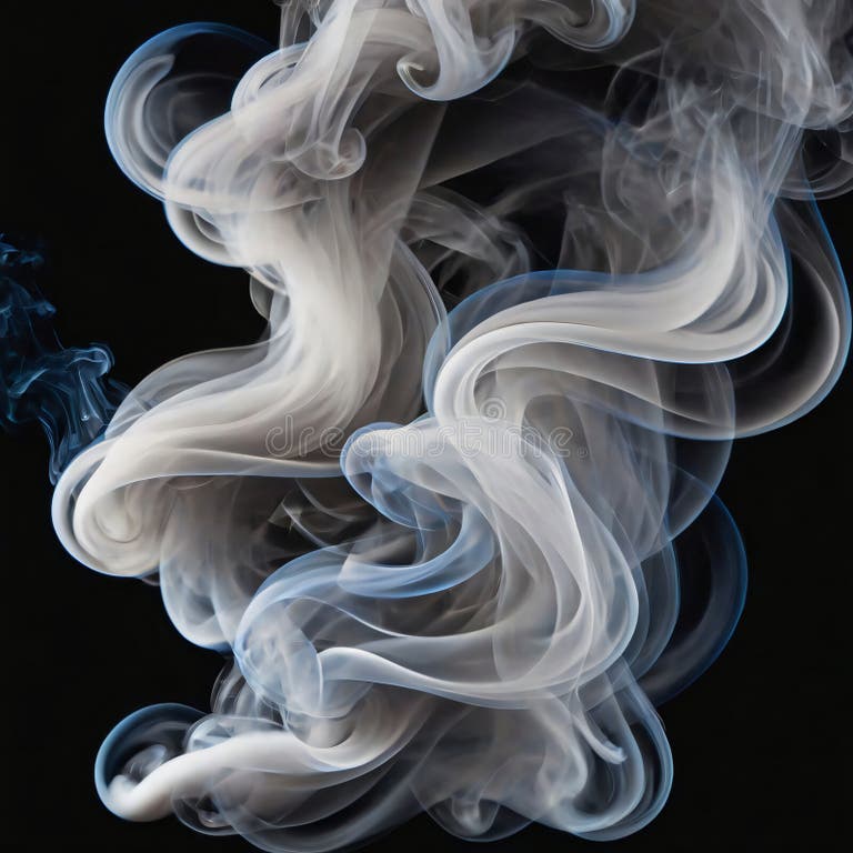 Dynamic pattern of Smoke stock photo. Image of font - 309960708
