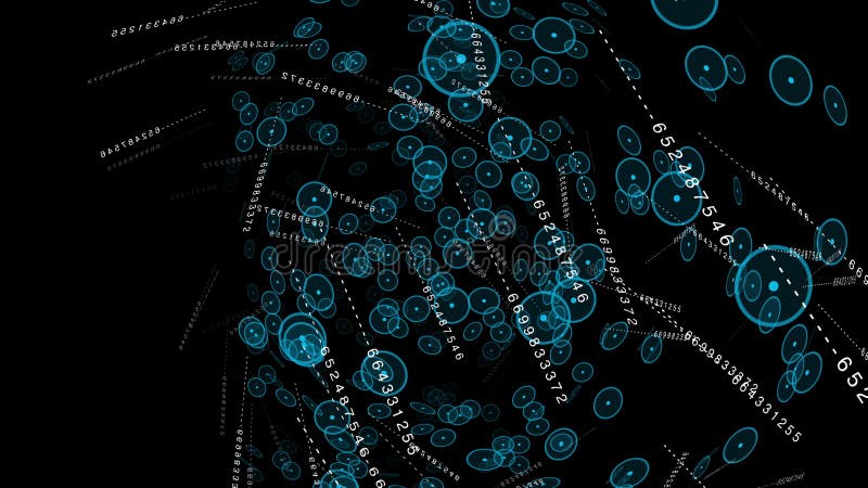 Abstract Motion Graphic Elements Shaping and Forming Backdrop Stock ...