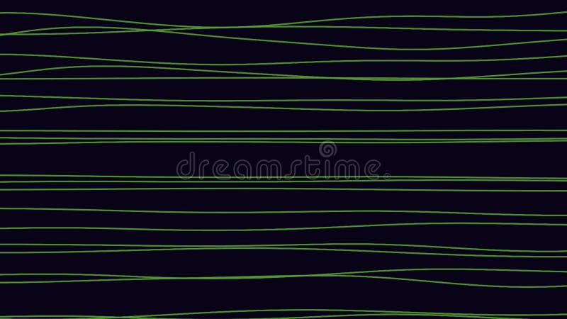 Dynamic Patterns Green and White Lines on a Dark Blue Background Stock ...