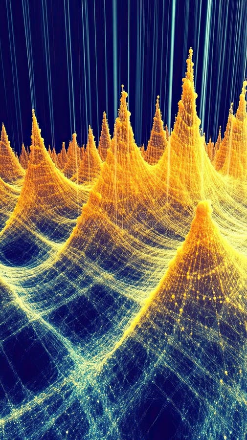 Visual Representation of Brownian Motion Showcasing Bell Shaped Curves ...