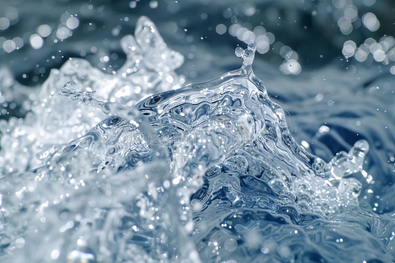 Dynamic Patterns of Water Droplets Flowing on Glass, Creating Unique ...