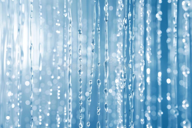 Dynamic Patterns of Water Droplets Flowing on Glass with Unique Lines ...