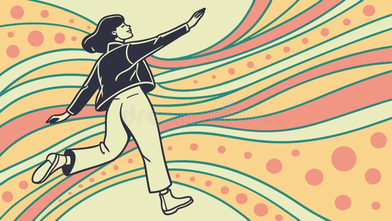 Dynamic Person Rollerblading. Energetic Movement. Active Lifestyle ...