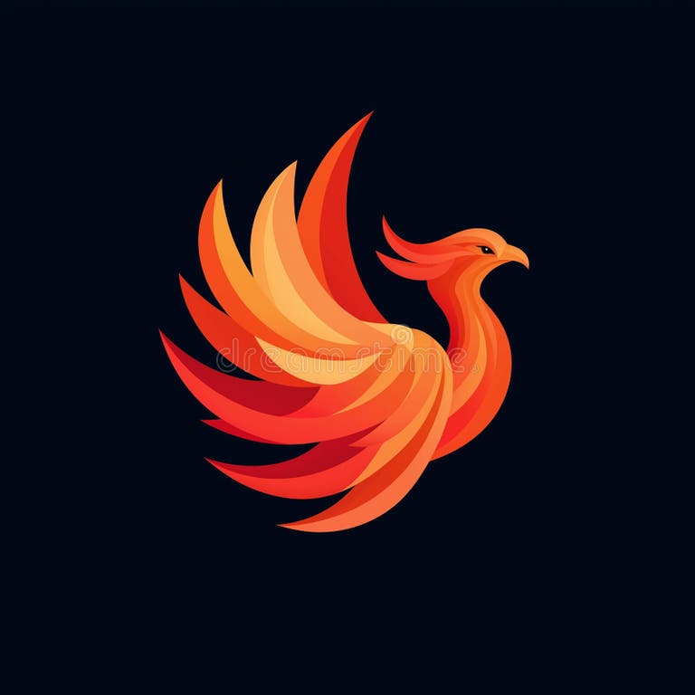 Phoenix Logo Silhouette Stock Illustrations – 12,997 Phoenix Logo ...