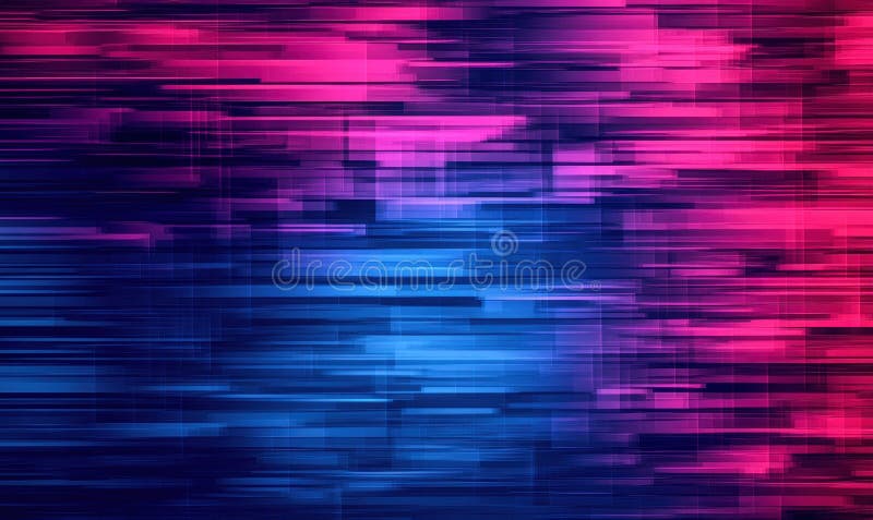 Dynamic Pink and Blue Abstract Background with Horizontal Lines ...