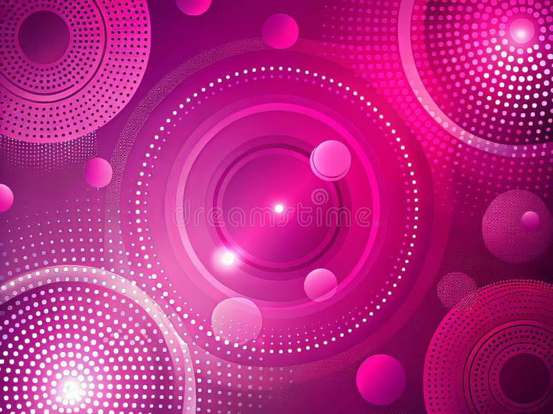 Dynamic Pink Geometric Shapes a Futuristic Rotating Background Design ...