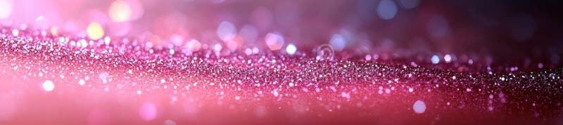 Dynamic Pink Glitter Flow with Sparkling Highlights Stock Illustration ...