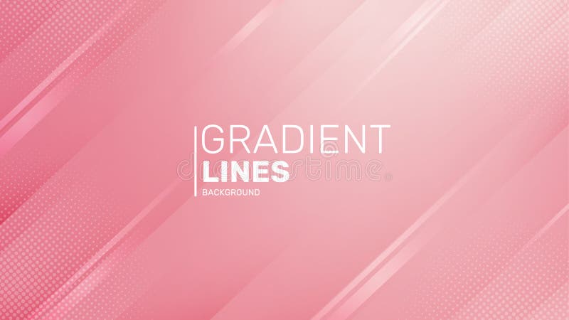 Dynamic Pink Gradient Lines Background. Modern Stripped Background with Shadow Lines. Abstract ...