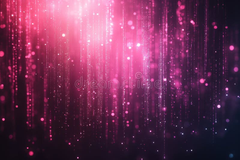 Dynamic Pink and Purple Light Patterns with Sparkling Effects Creating ...