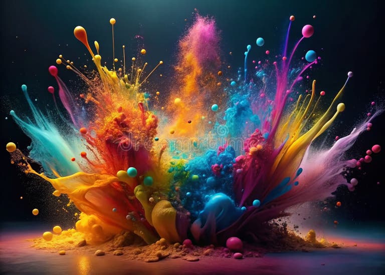 Dynamic Pint Splatter Vector Graphics a Versatile Collection for ...