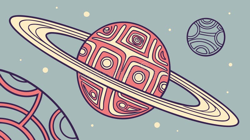 Dynamic Planetary System: Cosmic Exploration Vector, Vector Design ...