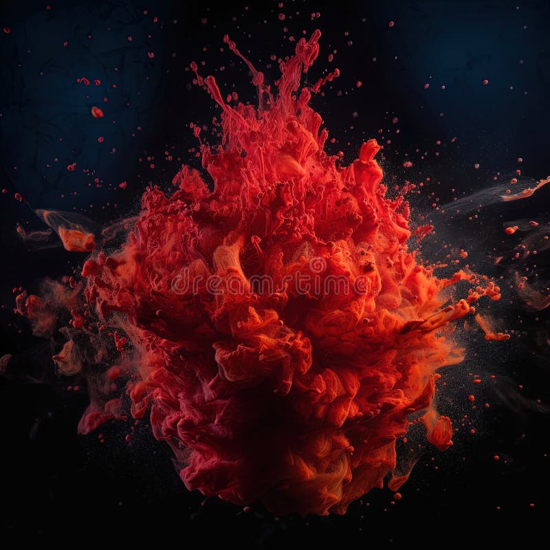 A Dynamic and Playful 3D Design with Pops of Color Stock Illustration ...