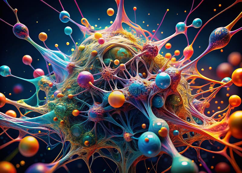 Dynamic Plexus Structures in Stunning 4K Footage Exploring Abstract ...