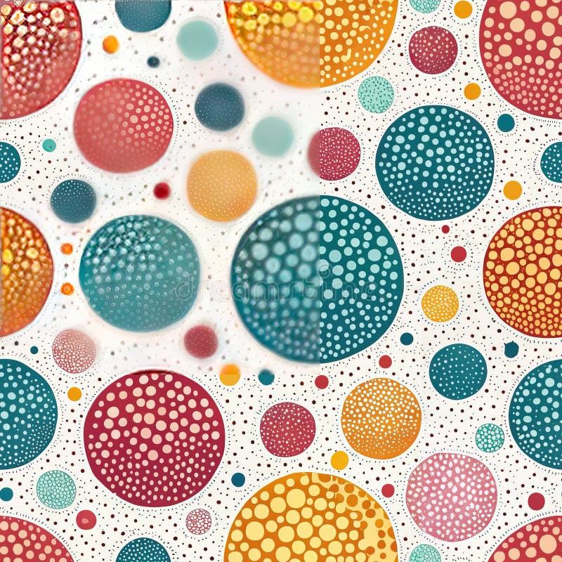 Dynamic Polka Dot Patterns a Vibrant Exploration of Rule of Thirds ...