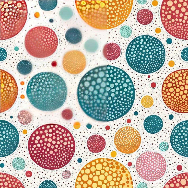 Dynamic Polka Dot Patterns a Vibrant Exploration of Rule of Thirds ...