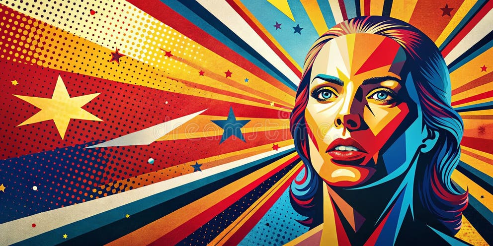 Dynamic Pop Art Background a Vibrant Canvas for Design Projects and ...