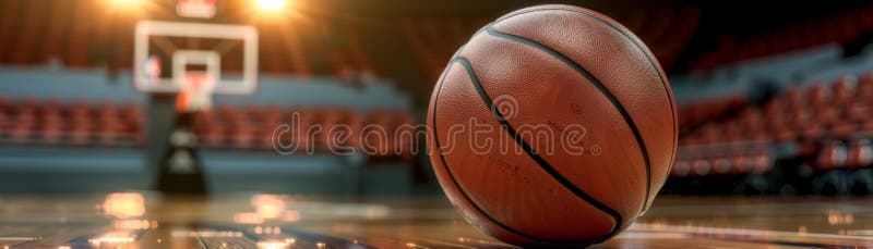 Dynamic Portrait of Basketball Player Making Slam Dunk in Crowded Arena ...