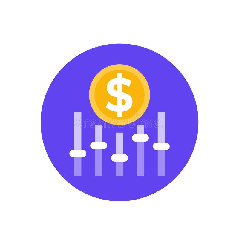 Dynamic Pricing, Change Price Icon, Vector Stock Vector - Illustration ...