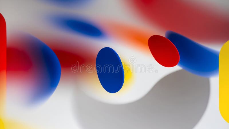 Dynamic Primary Colors Abstract Background. Stock Image - Image of main ...