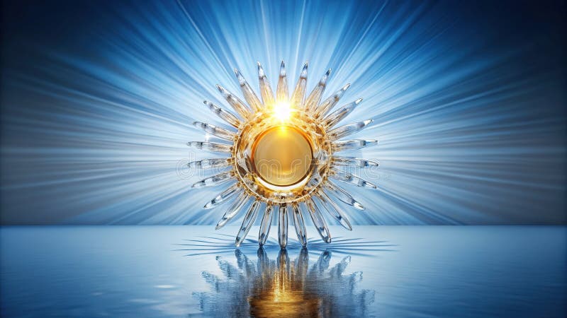 Dynamic Product Photography a Flat Lay Featuring Sunny Rays Glass ...