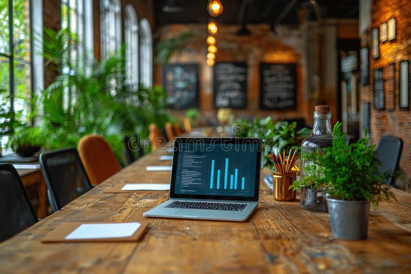 Dynamic Project Presentation with High-Tech Gadgets in Conference Room ...