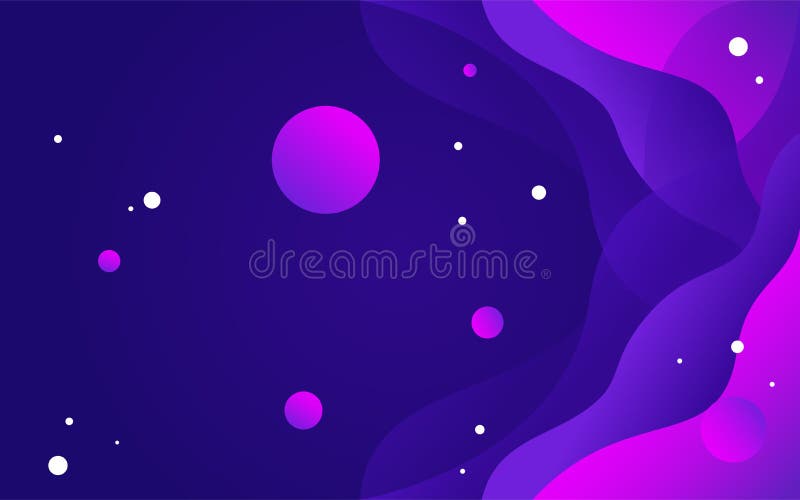 Dynamic Purple Colorful Abstract Background Design Stock Vector ...